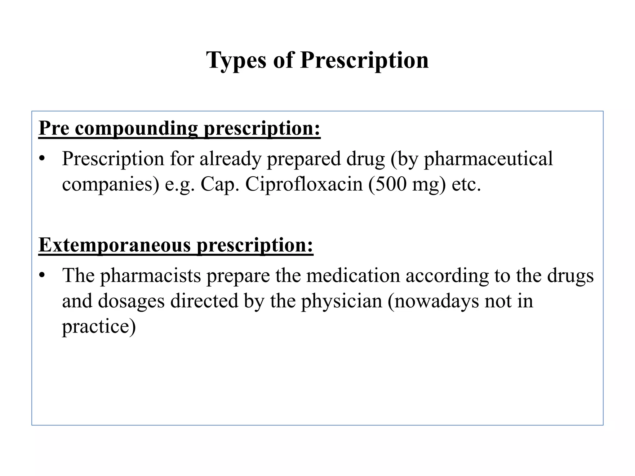 Prescription.ppt