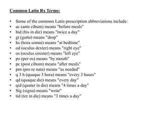 Prescription.ppt