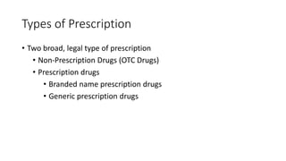 Prescription | PPTX