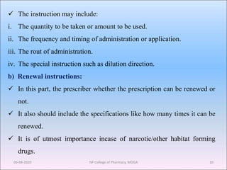 The Prescription | PPT