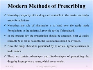 The Prescription | PPT
