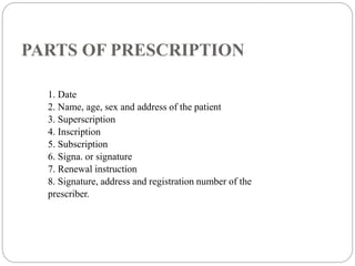 Prescription | PPT