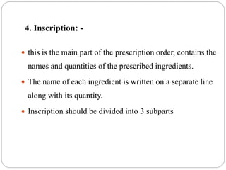 Prescription | PPT