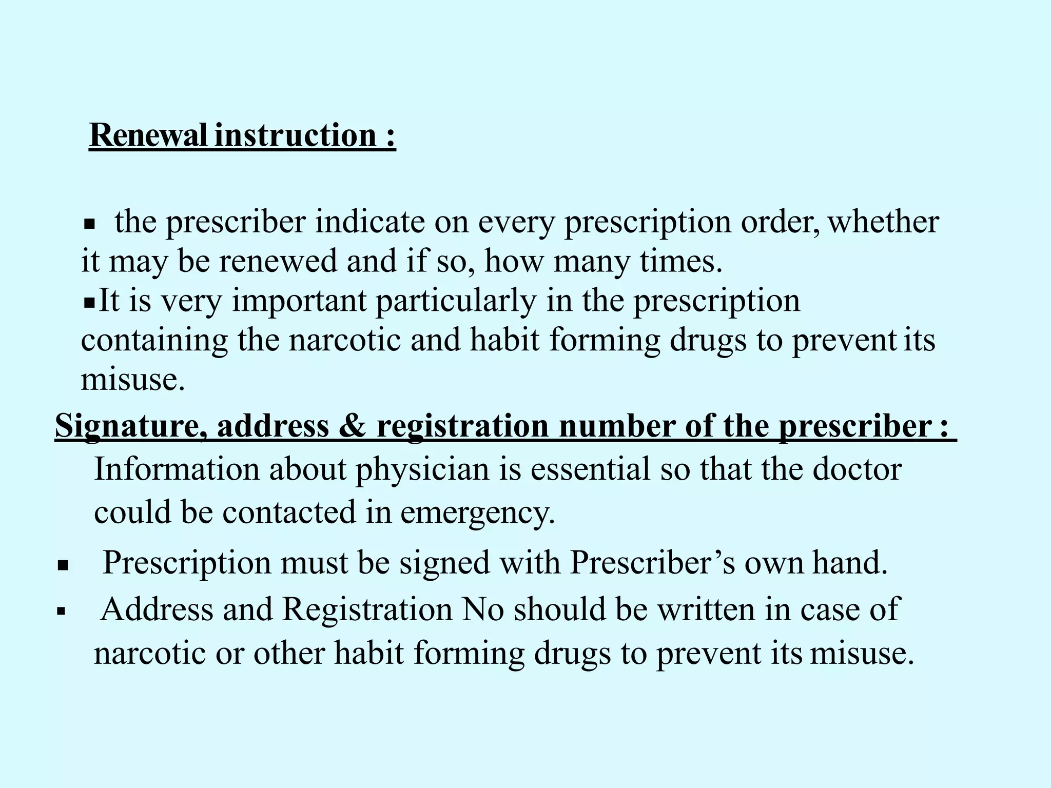 Dispensing pharmacy: Prescription | PDF