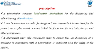 Prescription | PPTX