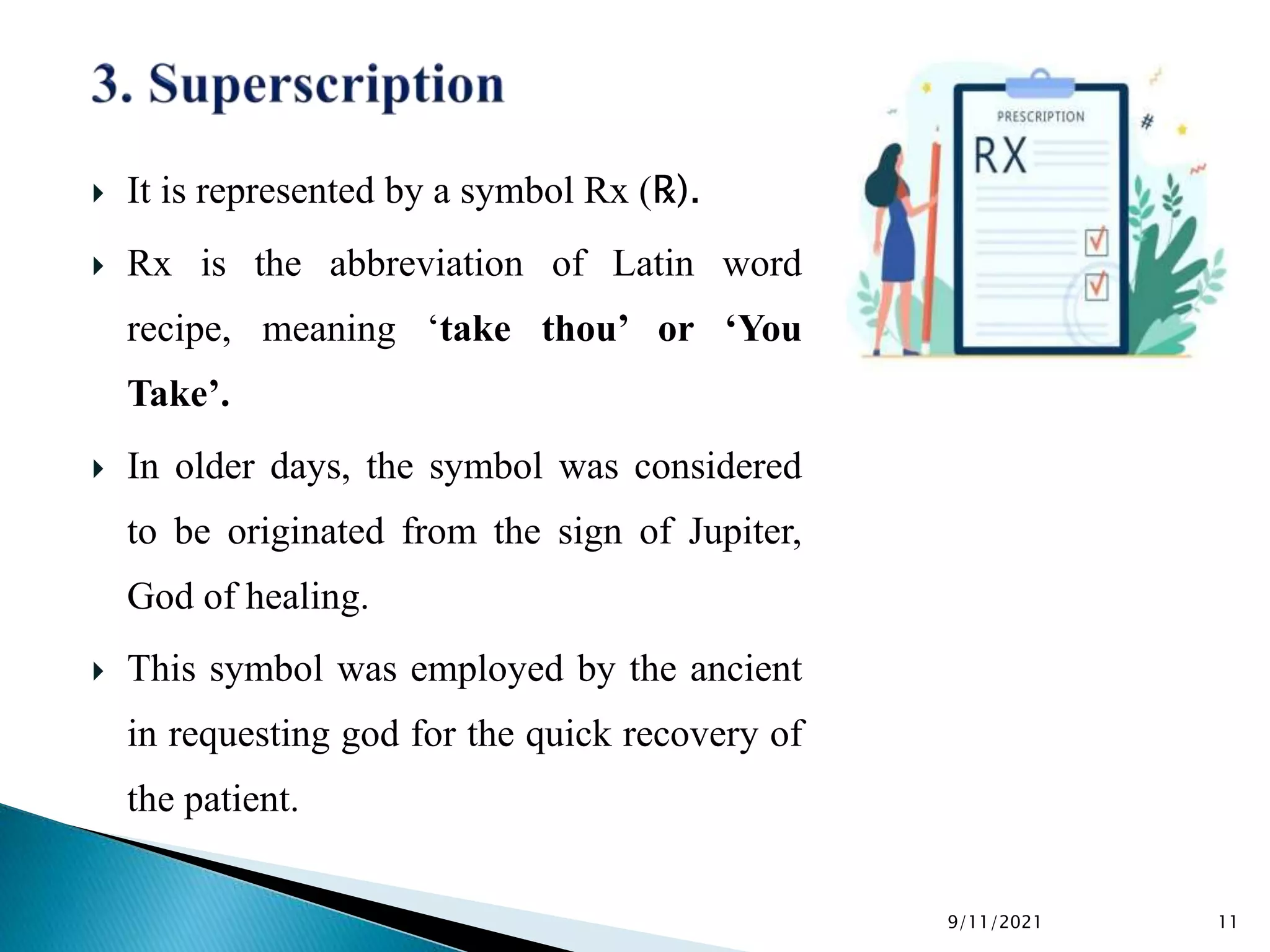 Prescription | PPTX