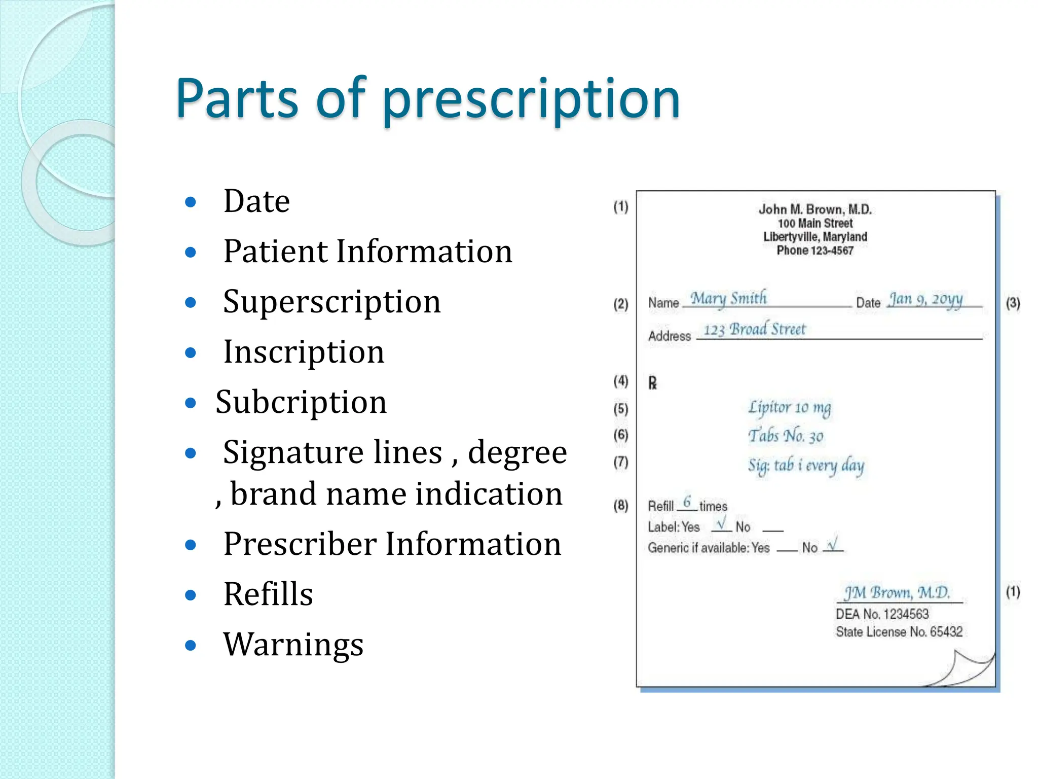 Prescription.pdf | Pharmaceutical Industry | Industries