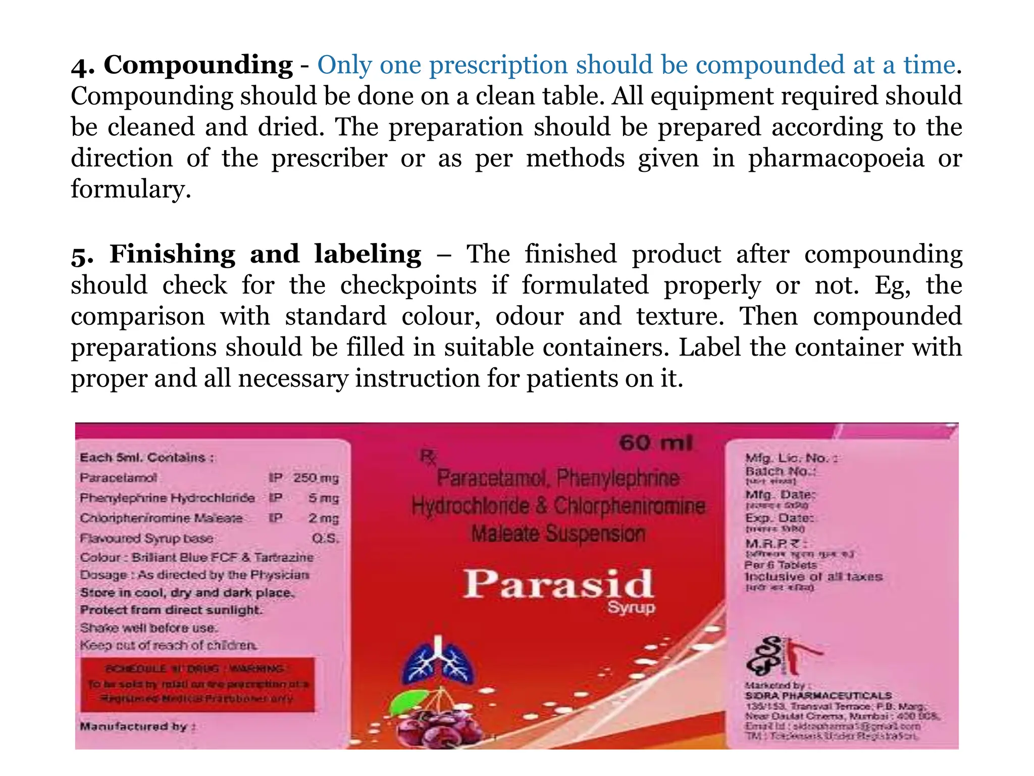 Prescription, Parts and Handling of Prescription.pptx