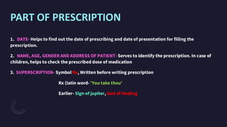 Prescription || B.Pharm, M.Pharm, Pharmacy | PDF