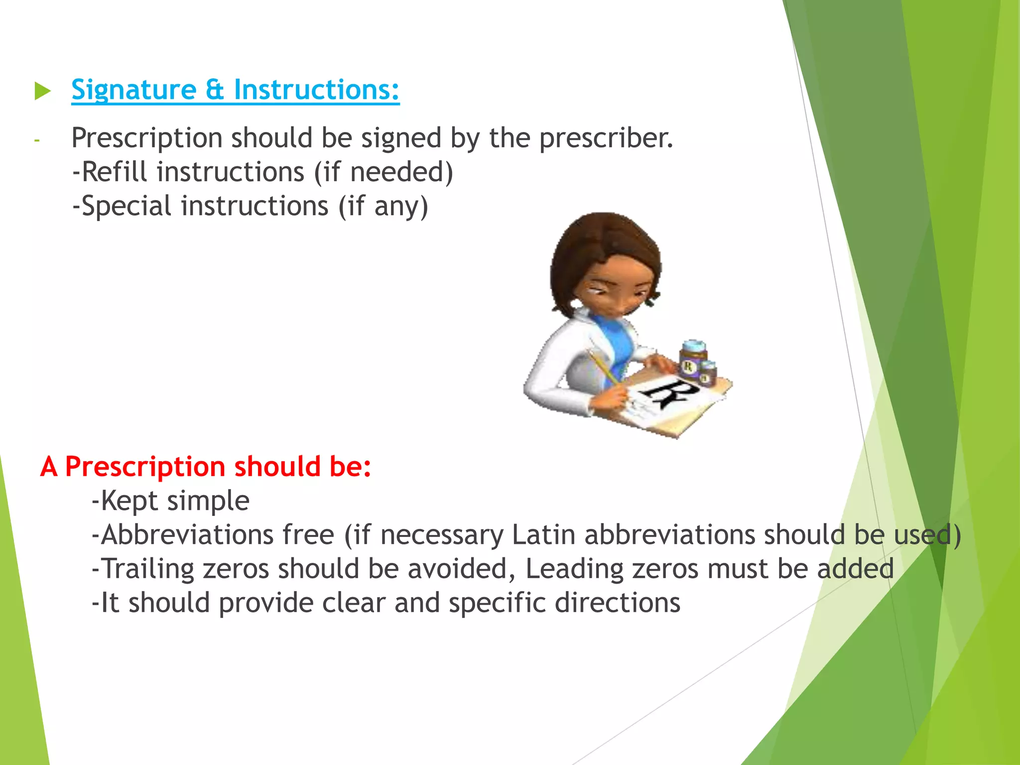 Prescription | PPTX