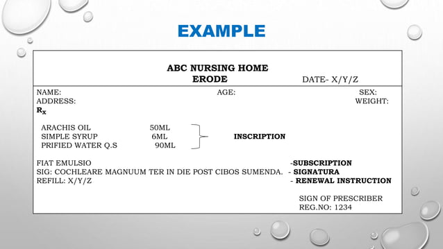 Prescription and parts of prescription | PPTX | Pharmaceutical Drugs ...