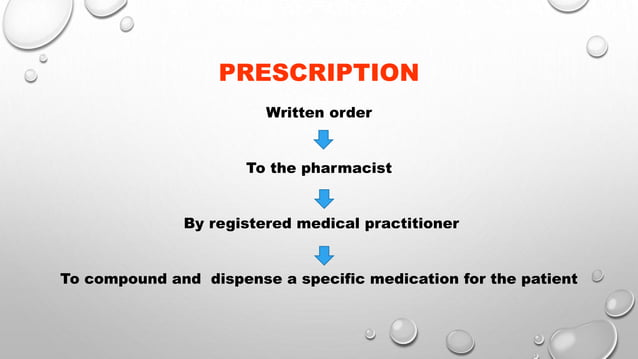 Prescription and parts of prescription | PPTX | Pharmaceutical Drugs ...