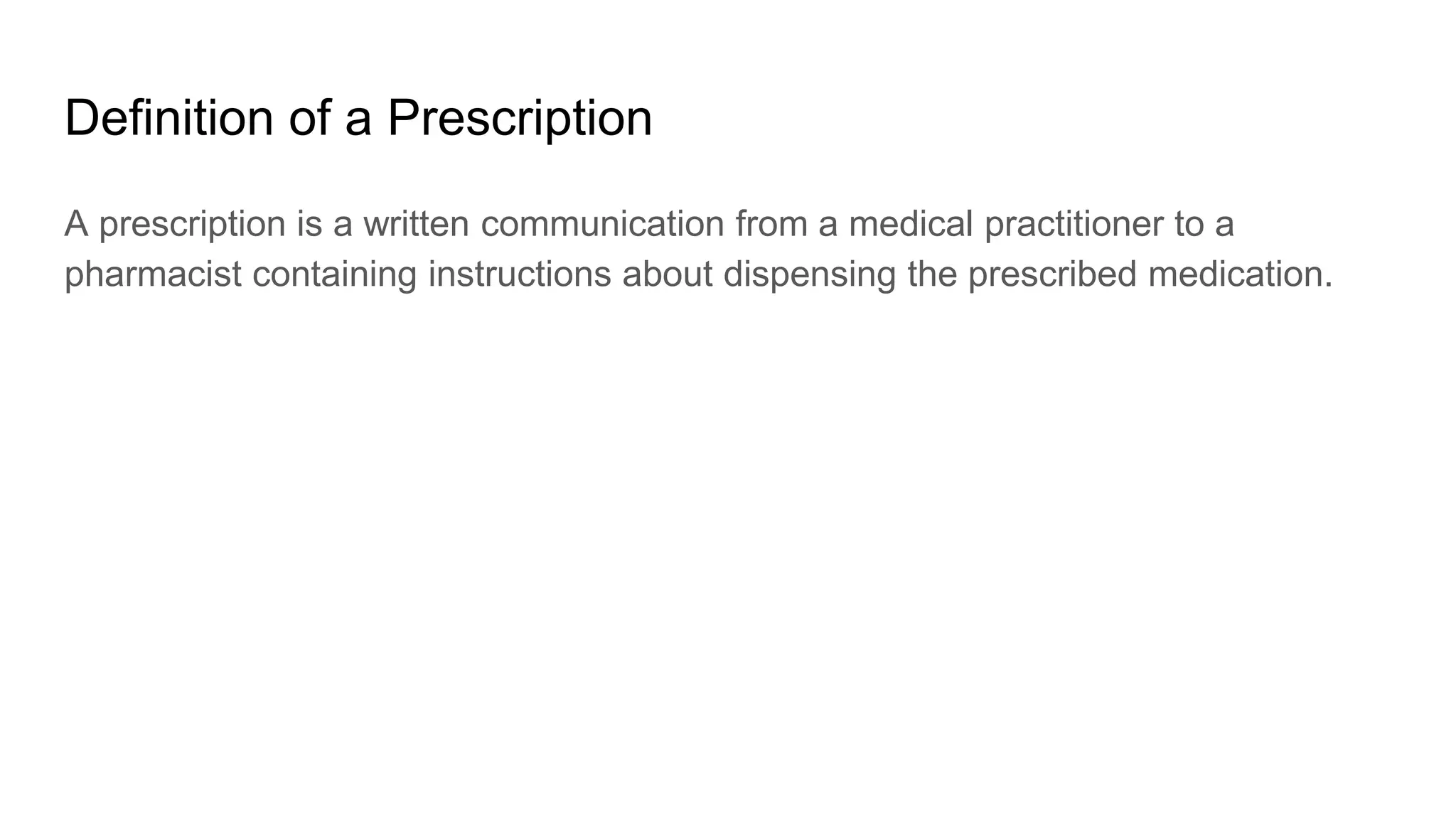 prescription audit : Everything about prescription. | PPTX