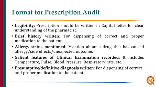 Prescription Audit Exercise (1).pptx