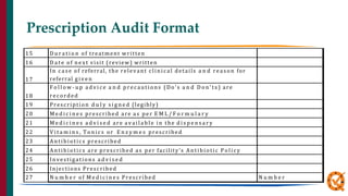 Prescription Audit Exercise (1).pptx