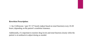 PRESCRIPTION AUDIT mbbs.pptxsystematic review and evaluation of medical ...