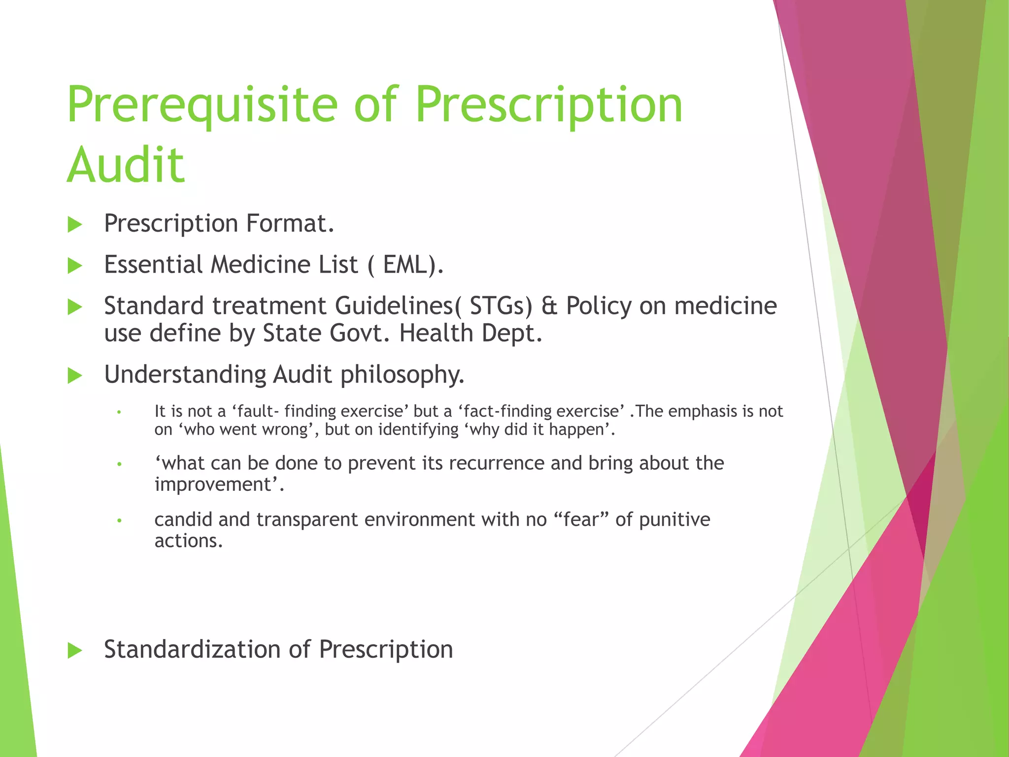 Prescription Audit PPT.pptx