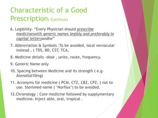 Prescription Audit PPT.pptx | Healthcare Industry | Industries