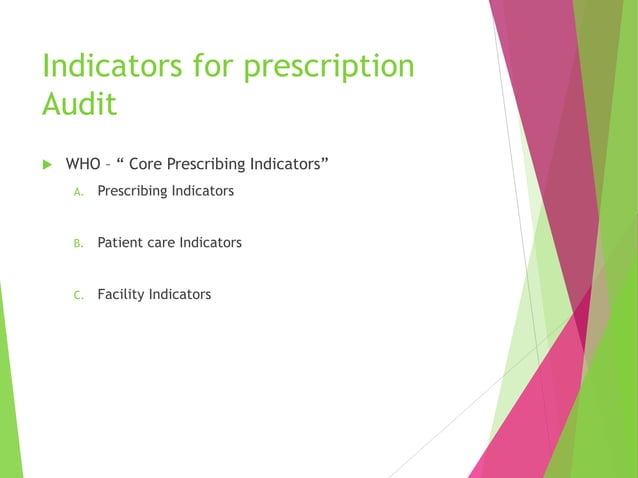 Prescription Audit PPT.pptx | Healthcare Industry | Industries