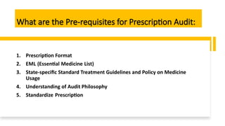Prescription Audit PPT.pptx Prescription Audit PPT.pptx