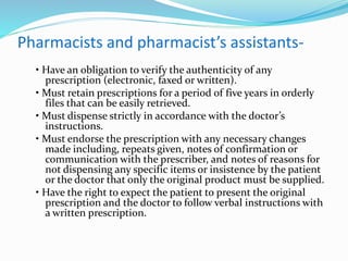 Prescription balkar ppt | PPTX