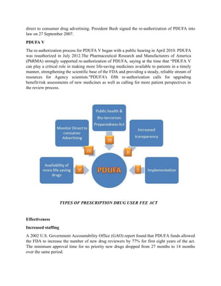 Prescription Drug User Fee Act | PDF