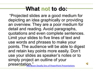 Prescription For Pithy Power Point Presentations | PPTX | Desktop ...