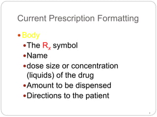 Guidelines For Prescription Handling.ppt