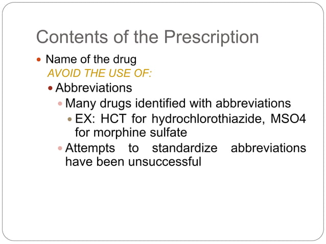 Guidelines For Prescription Handling.ppt | Pharmaceutical Drugs ...