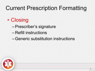 Basic principles of compounding and dispensing (Prescription) MANIK | PPTX