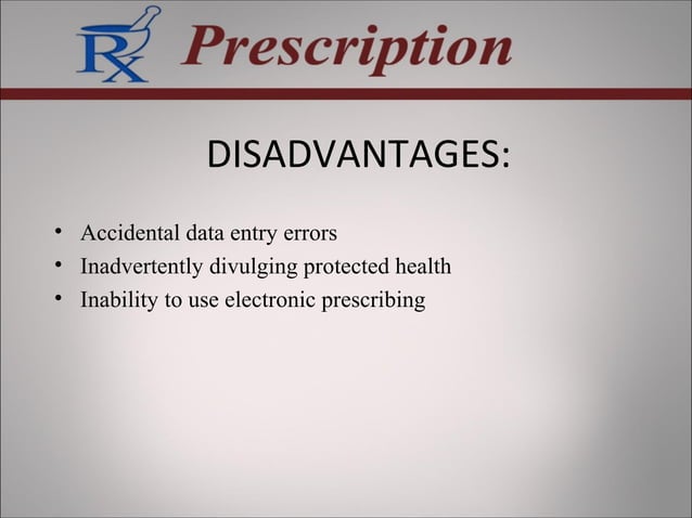 Prescription | PPT