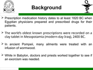 Prescription,types of prescription and parts of prescription | PPTX