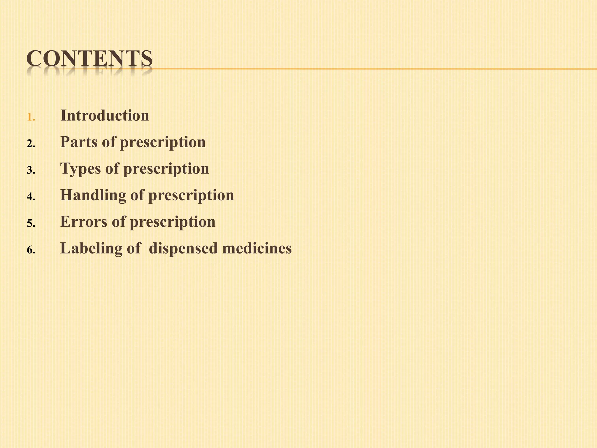 Prescription ppt | PPTX | Infectious Diseases | Diseases and Conditions