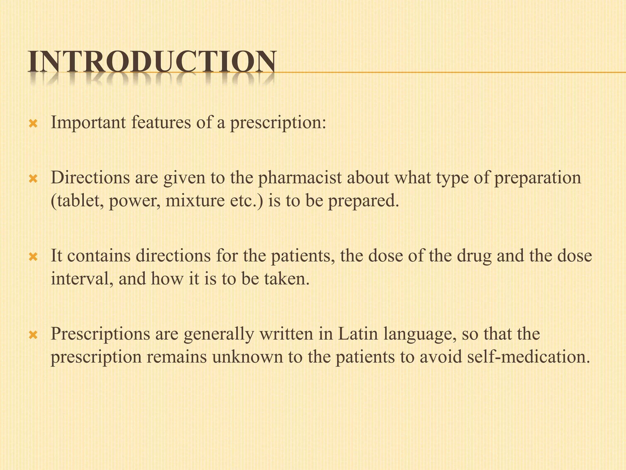 Prescription ppt | PPTX | Infectious Diseases | Diseases and Conditions
