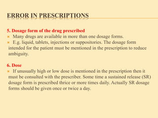 Prescription ppt | PPTX