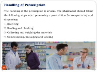 Prescription ppt. | PPTX
