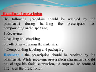 Prescription raman | PPT