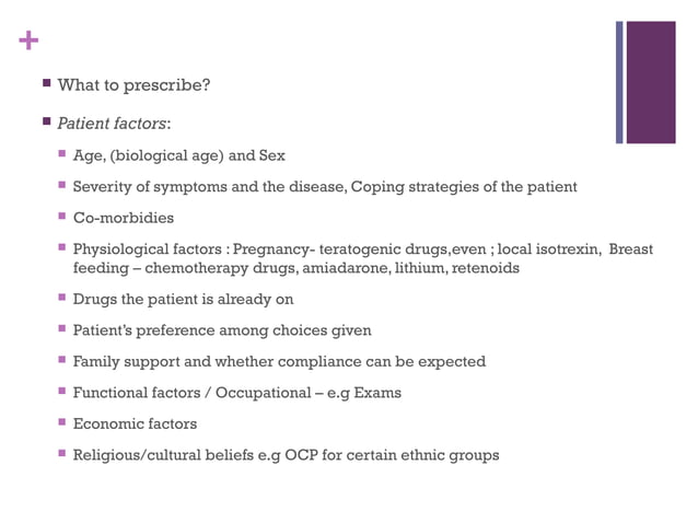 Prescriptions in General Practice | PPT