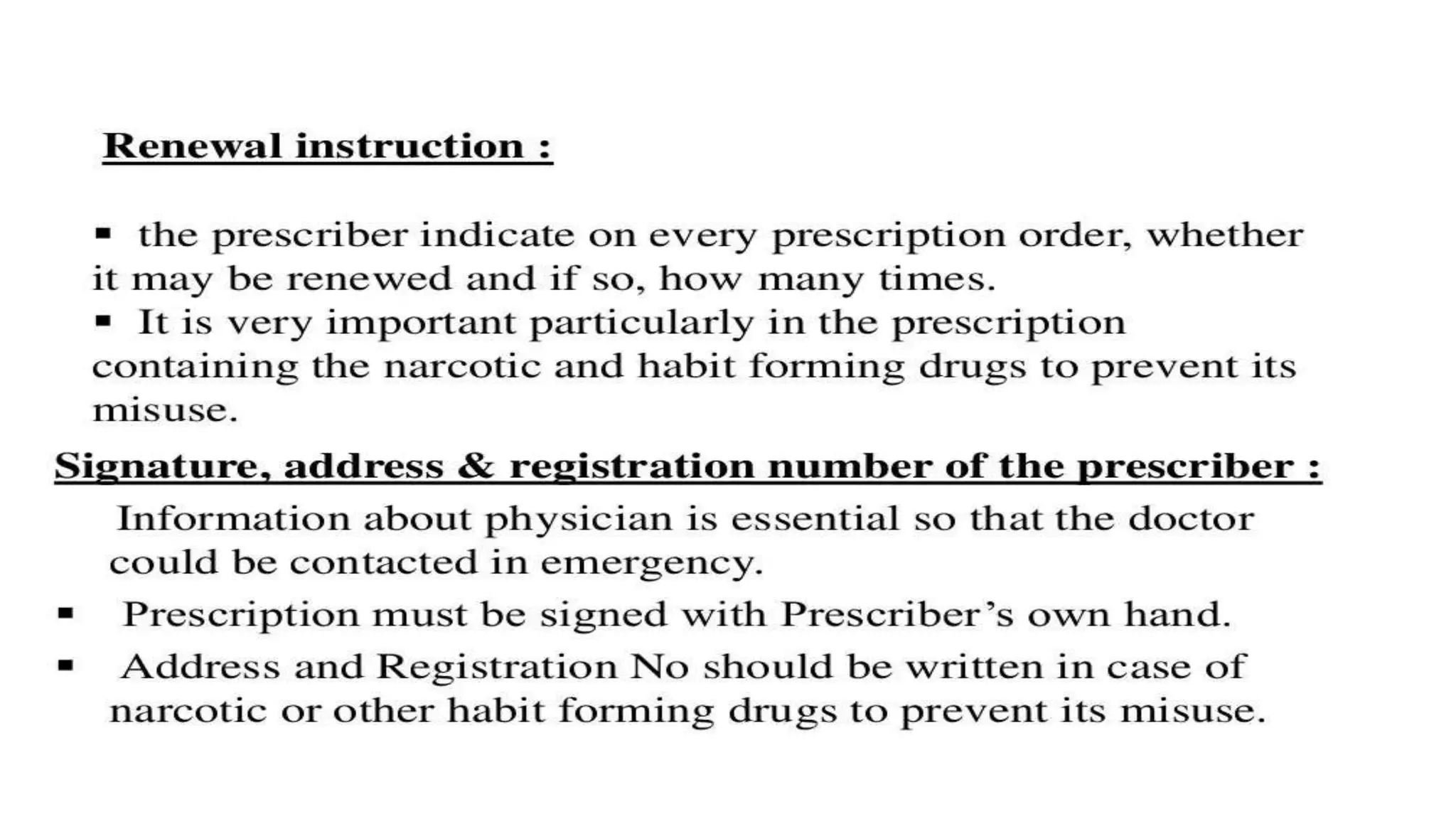 Prescriptions writing | PPT