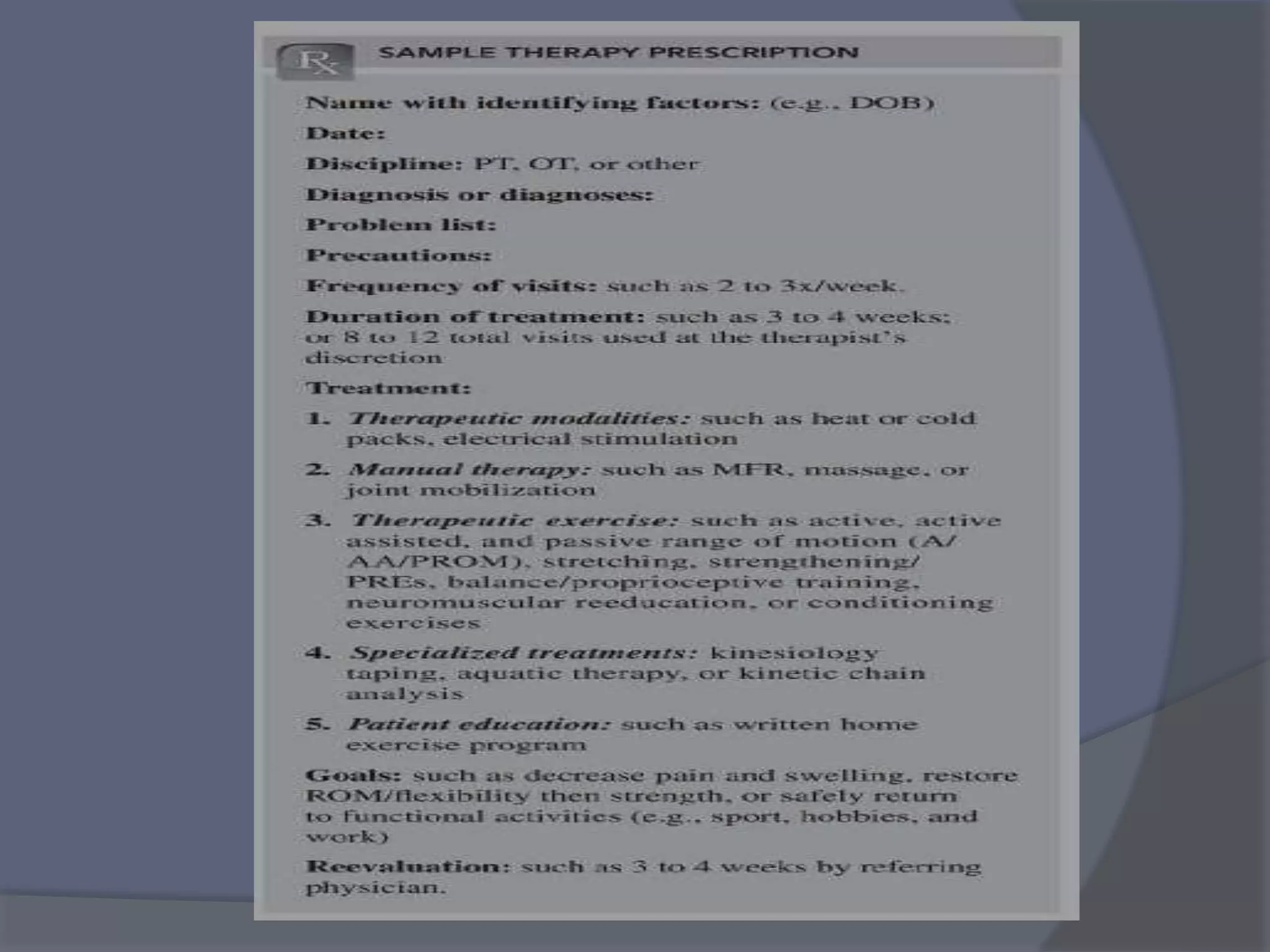 Prescription writing | PPTX