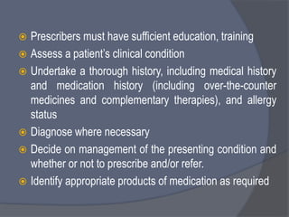 Prescription writing | PPTX