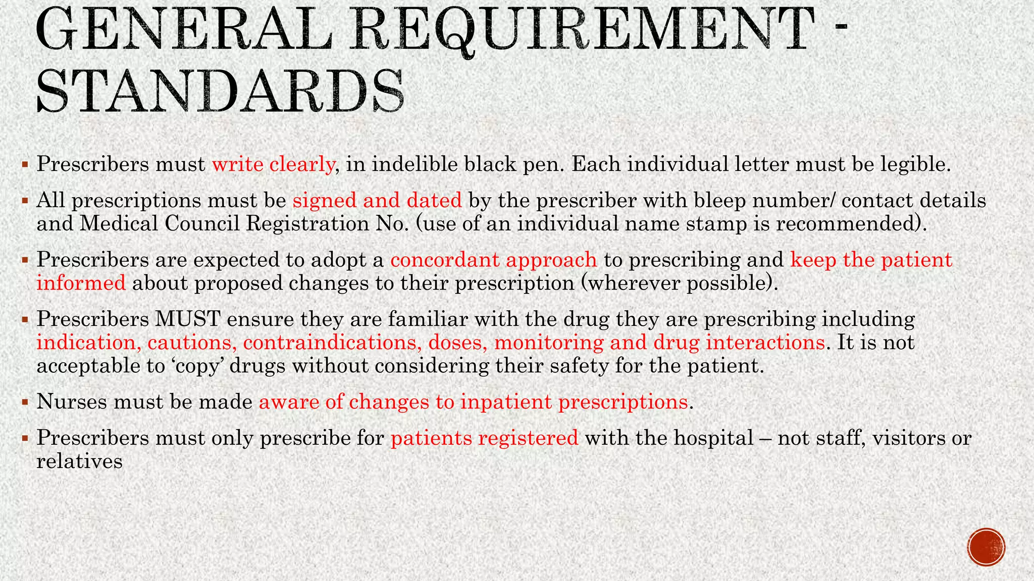 Prescription Writing - Basics and Safe Prescription Writing | PPT