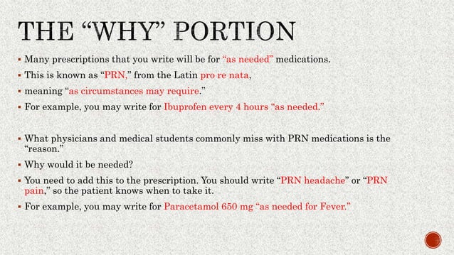 Prescription Writing - Basics and Safe Prescription Writing | PPT