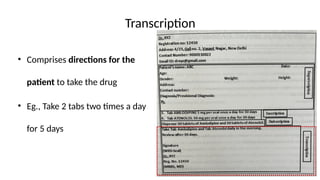 Prescription Writing for medical healthcare | PPT