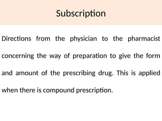 PRESCRIPTION WRITING.pptx234567890poiuytrewadfghjk | PPTX