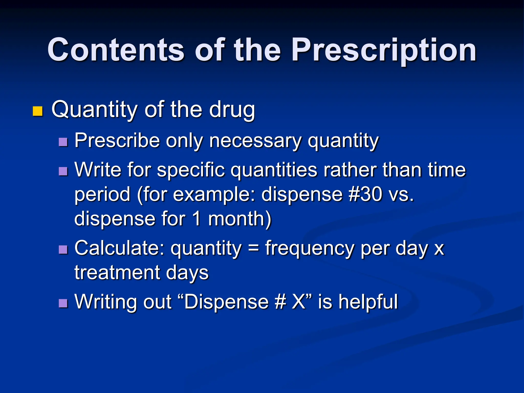 prescription writing prescription handling | PPT