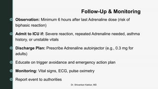 Prescription Writing for Anaphylaxis: Emergency Management Guide | PDF