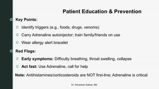 Prescription Writing for Anaphylaxis: Emergency Management Guide | PDF