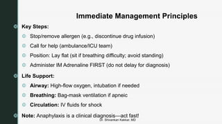 Prescription Writing for Anaphylaxis: Emergency Management Guide | PDF