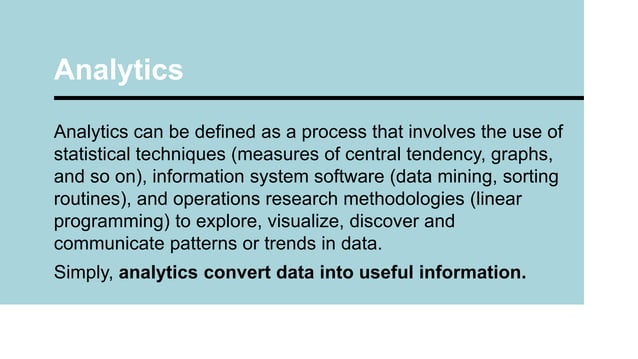 Prescriptive analytics BA4206 Anna University PPT | PPTX